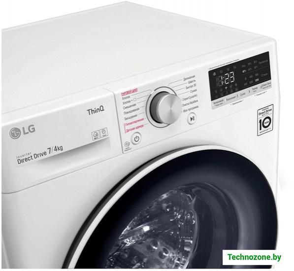 Стирально-сушильная машина LG F2V5HG0W, купить в Минске с доставкой по ...